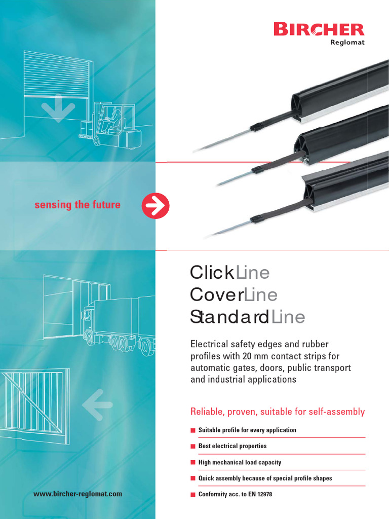 Bircher Reglomat Safety Edges UK | PDF