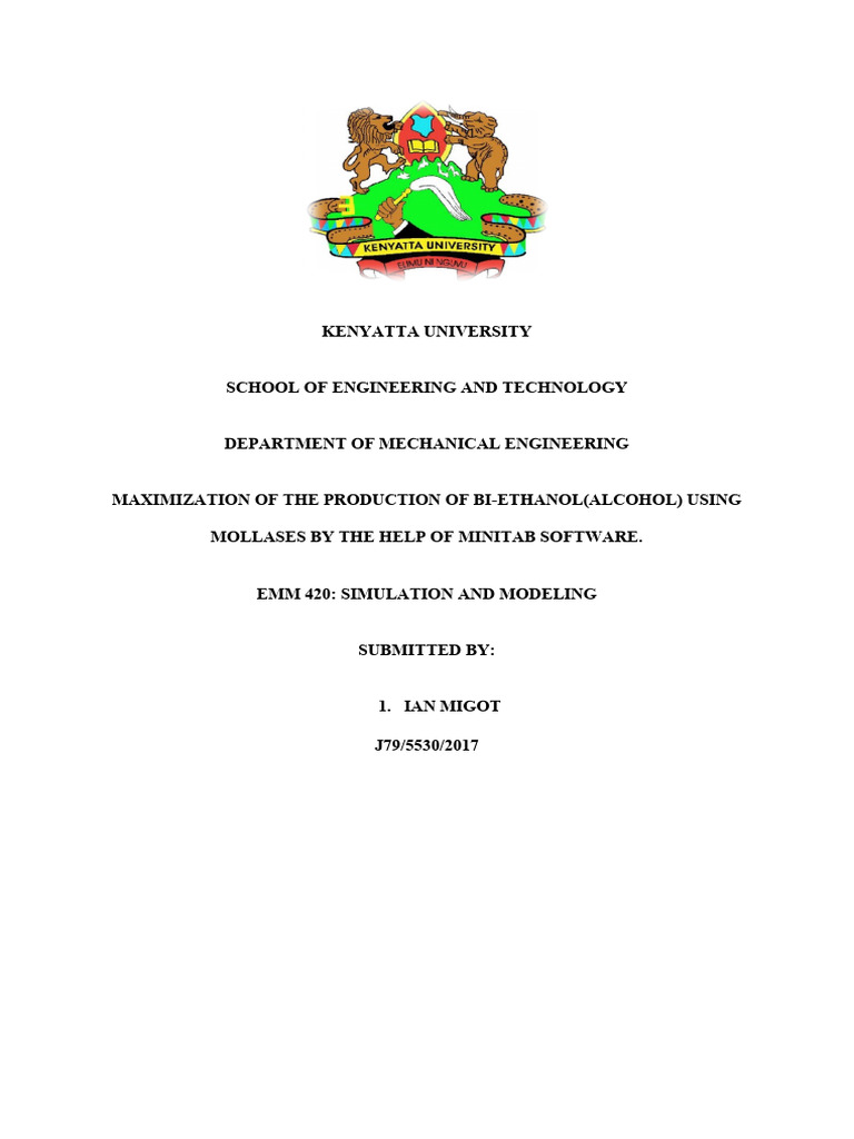 Max Alcohol Production | PDF