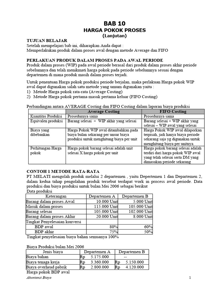 Bab 10 | PDF