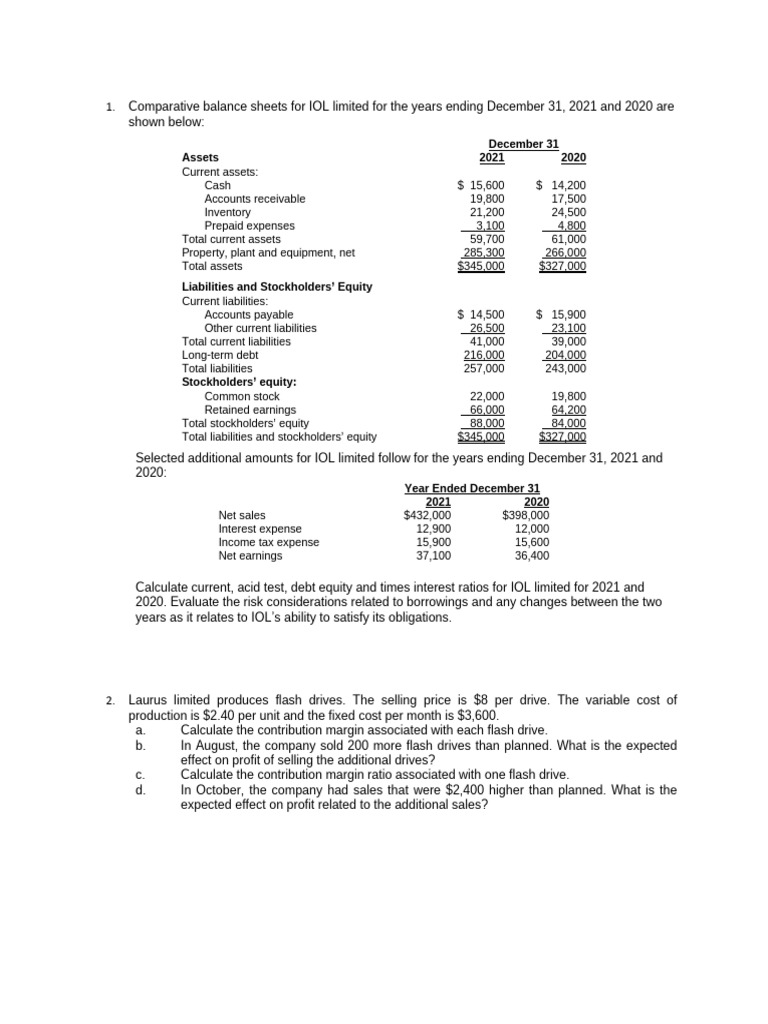 Lecture Practice Questions - Sep. | PDF | Equity (Finance) | Business ... Lecture Practice Questions - Sep. | PDF | Equity (Finance) | Business ...