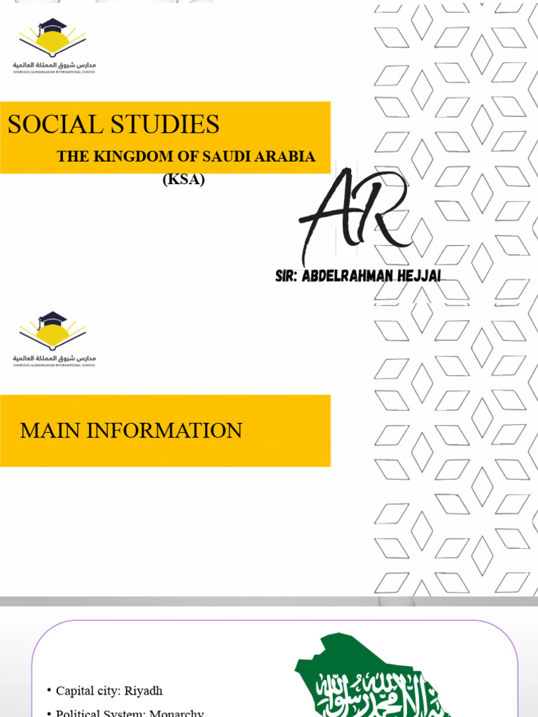Social Studies Unit 2 KSA | PDF | Saudi Arabia | Arabian Peninsula