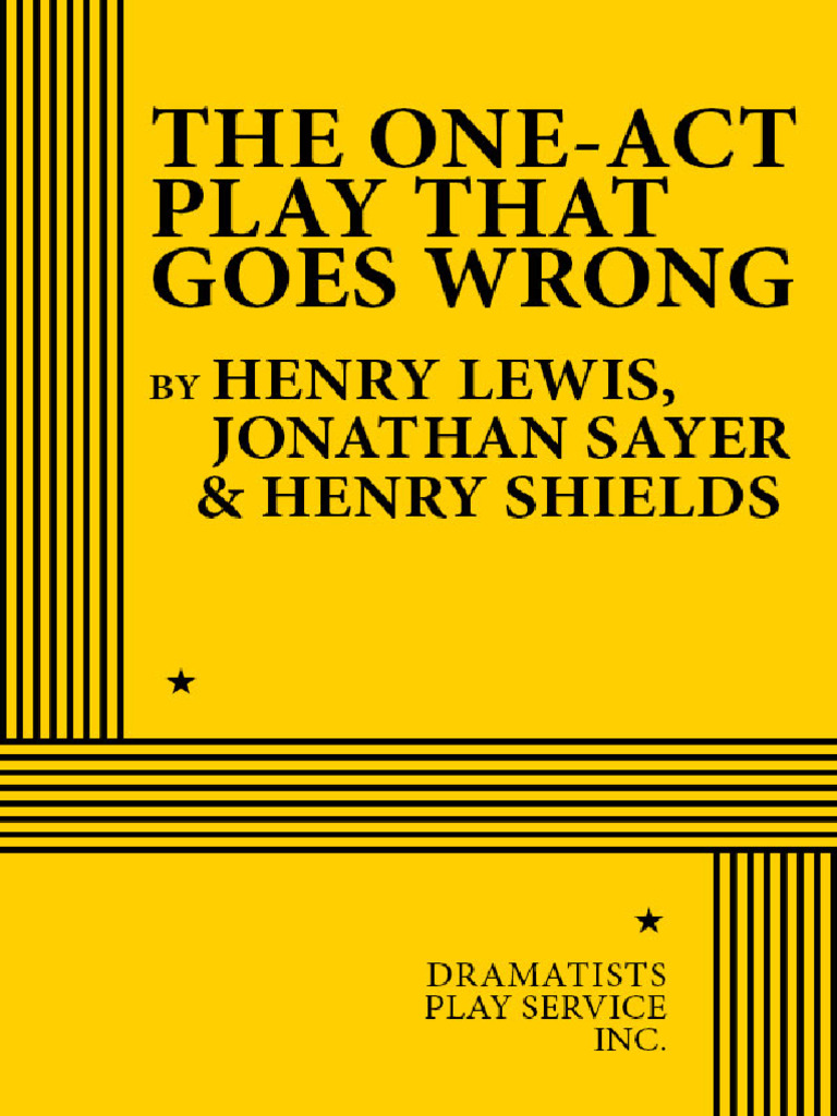 The One Act Play That Goes Wrong | PDF | Games & Activities