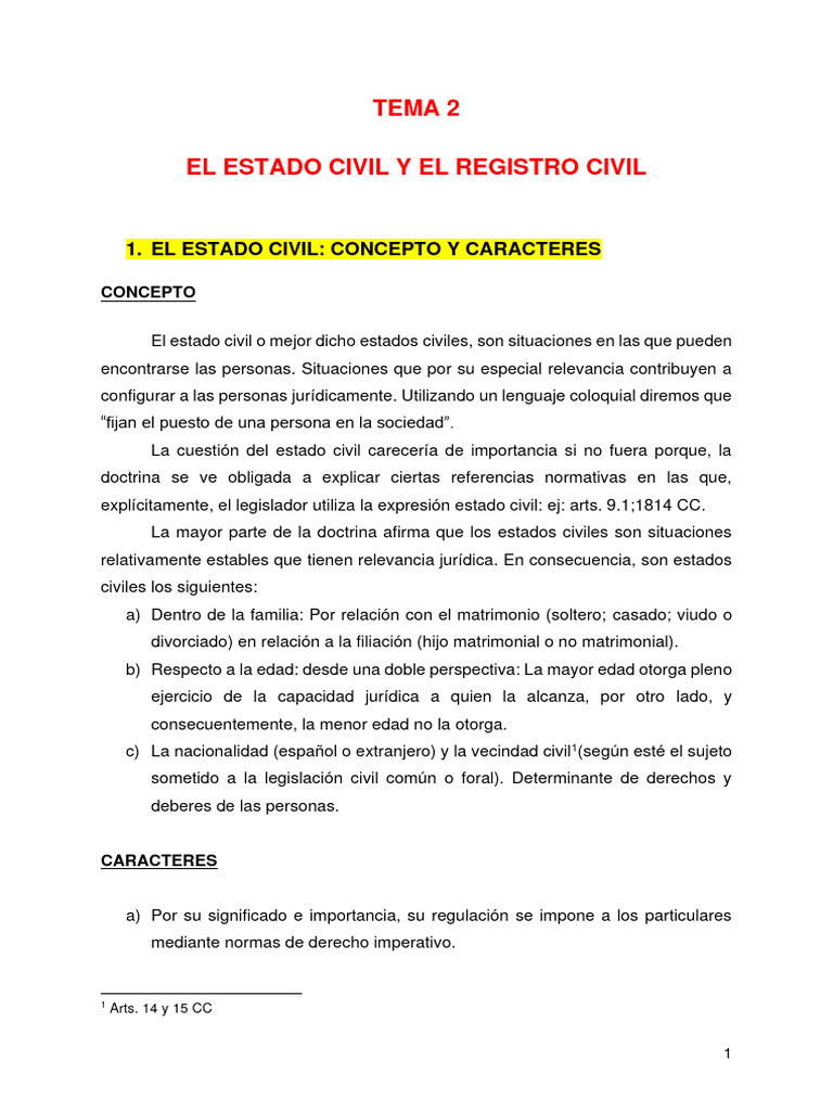 TEMA 2 Derecho | PDF