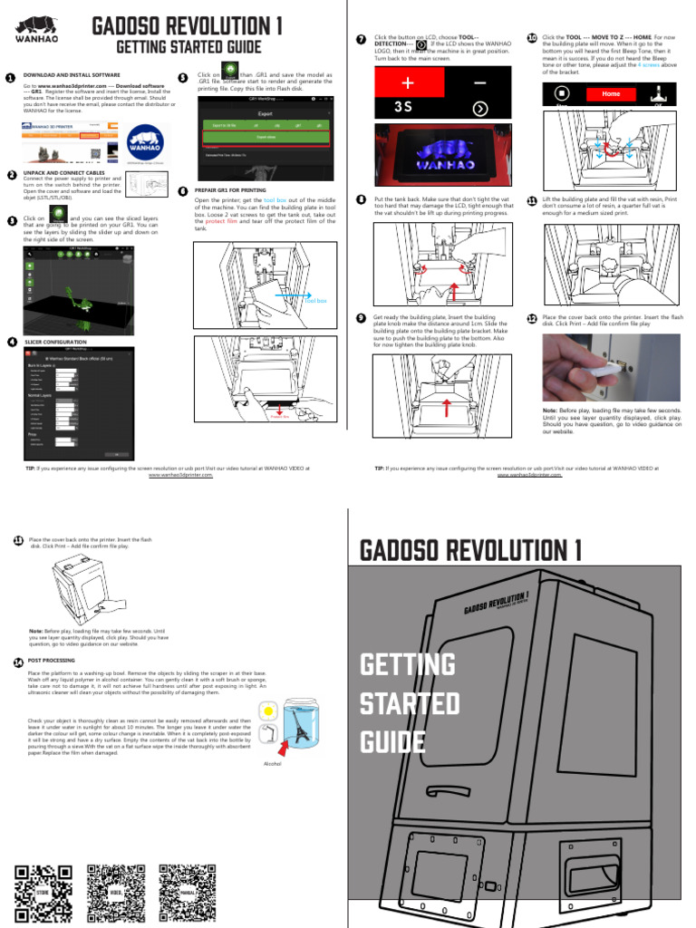 Gadoso Revolution 1 Setup Guide | PDF | Manufactured Goods | Computing