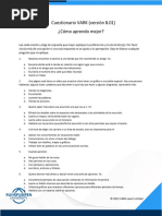 Cuestionario VARK | PDF