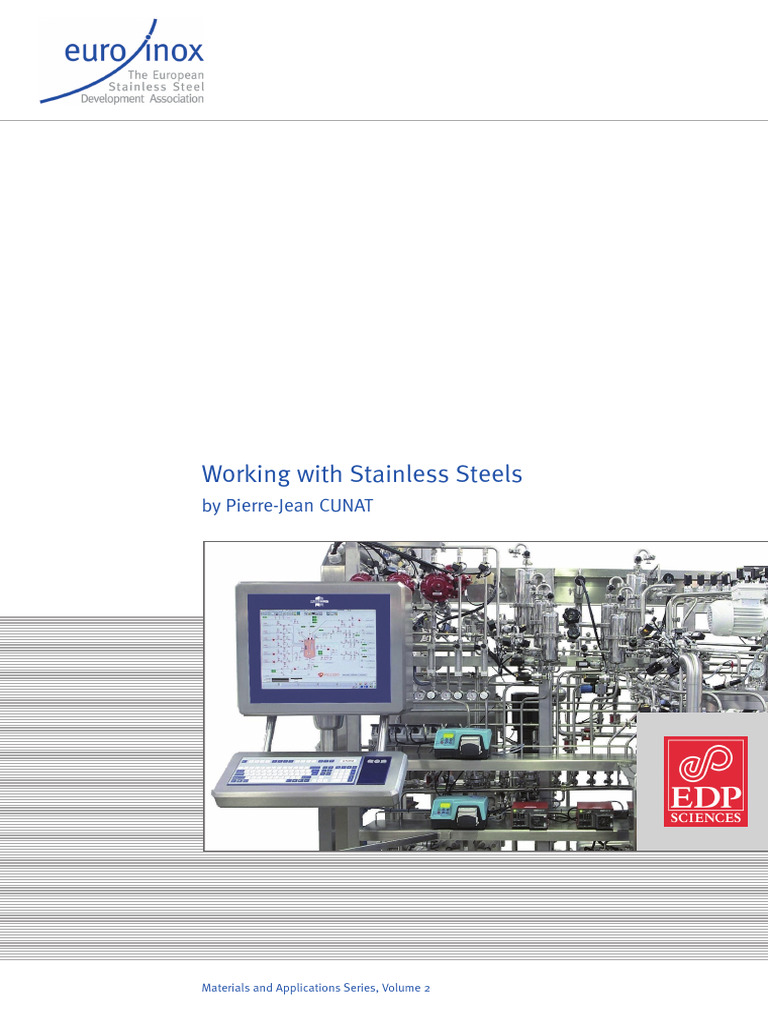 Working With Stainless Steel EN | PDF | Corrosion | Stainless Steel
