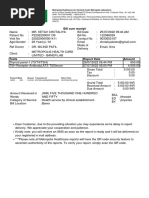 Pharmacy Bill Format with GST Details | PDF