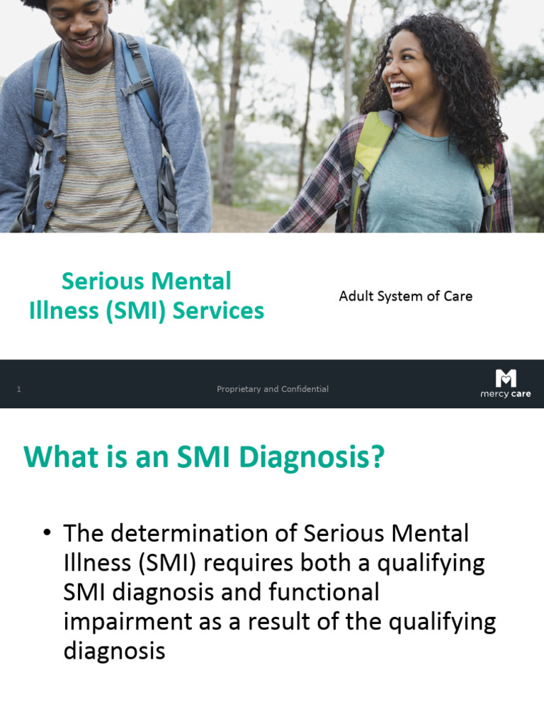 Session 4 Salon 8 9 Mercy SMI Services Overview | PDF | Psychiatry ...