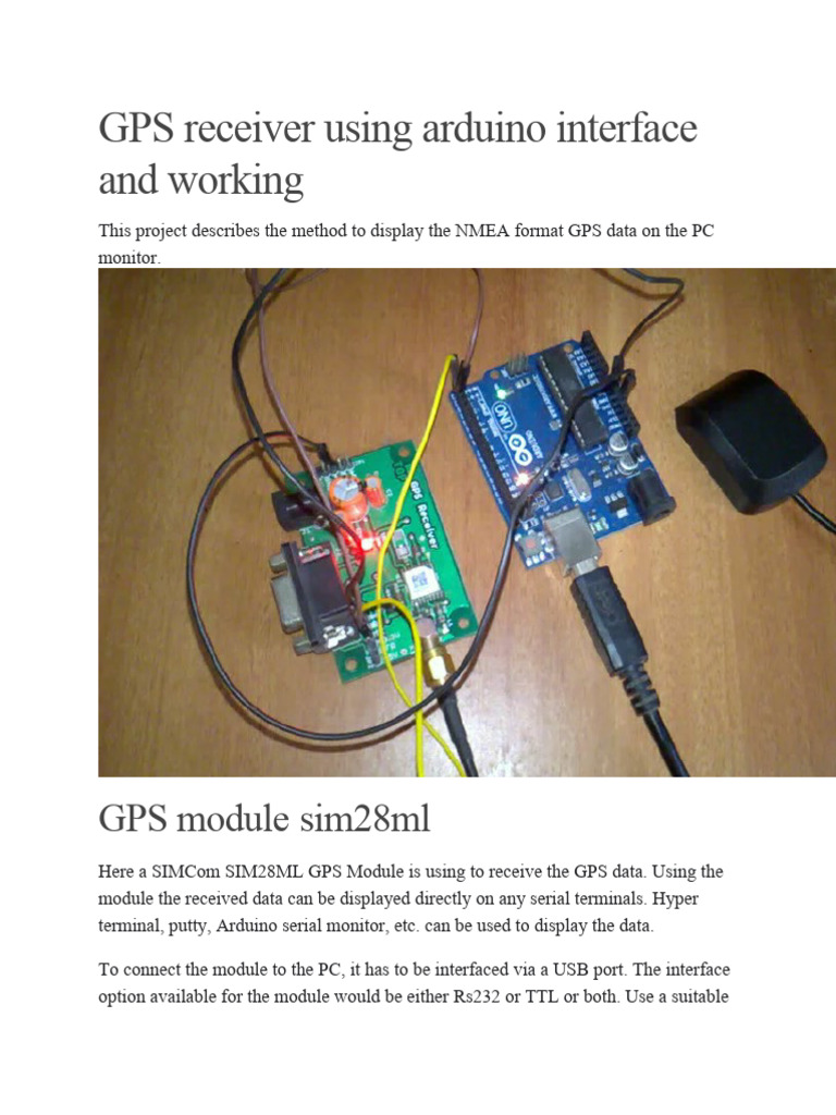 Gps Interface | PDF