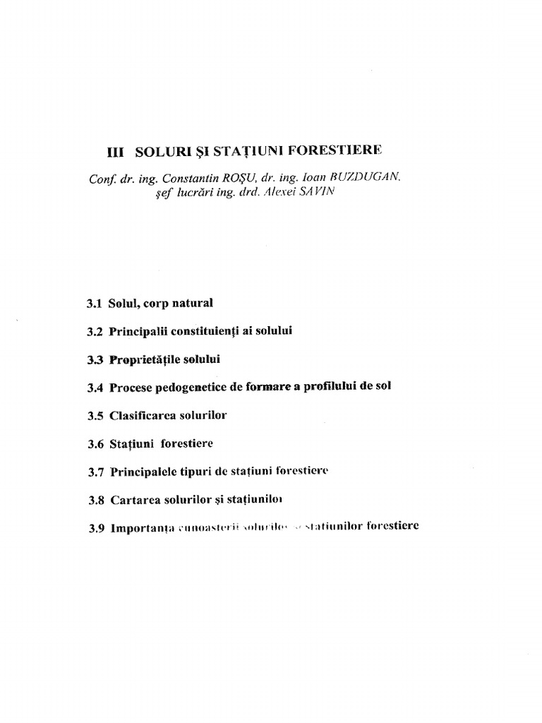 Soluri Si Statiuni Forestiere Pag 103 | PDF