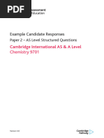 9701 Chemistry Data Booklet 2016 (Revised) | PDF | Chemistry | Mole (Unit)