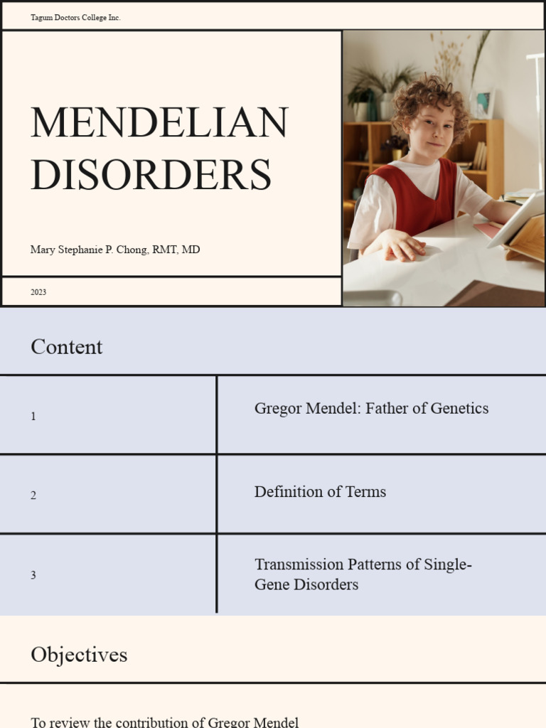 Mendelian Diseases | PDF