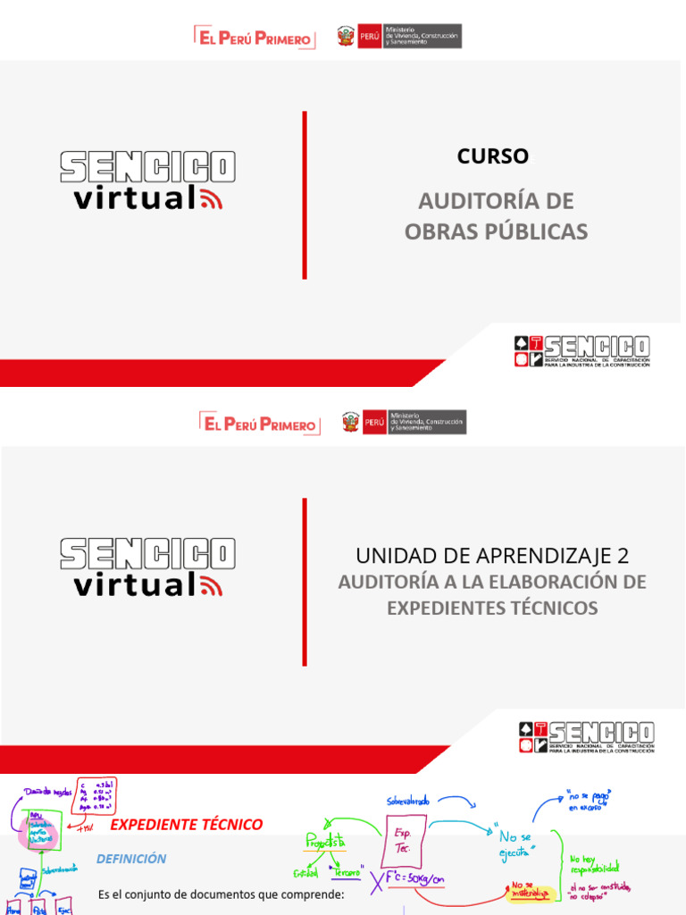 Auditoría A La Elaboración de Expedientes Técnicos | PDF | Computadoras
