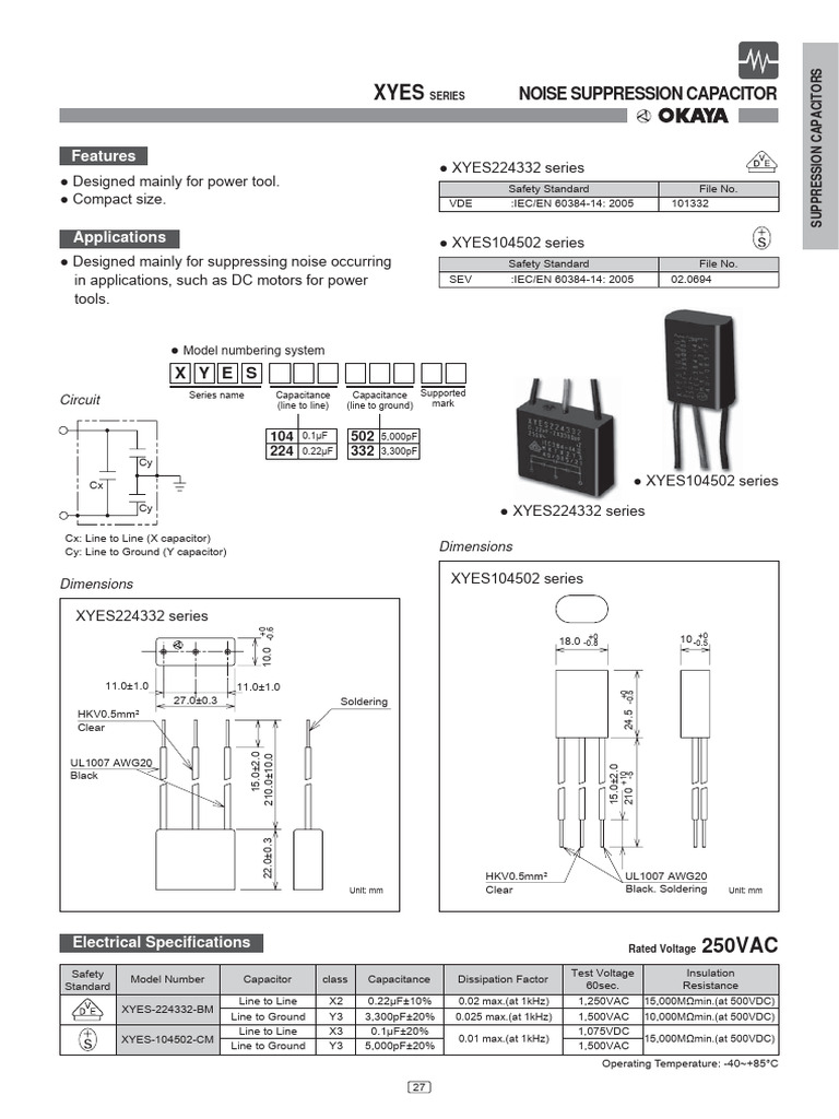 Xyes | PDF | Capacitor | Electricity