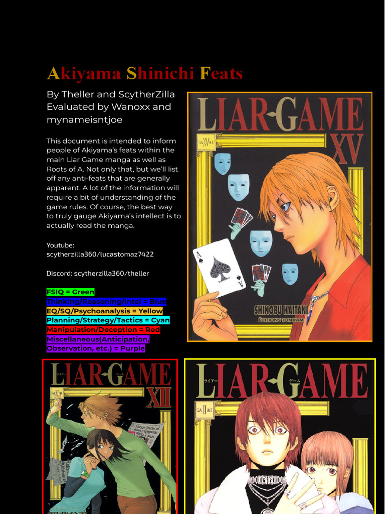 Akiyama Shinichi Feats | PDF