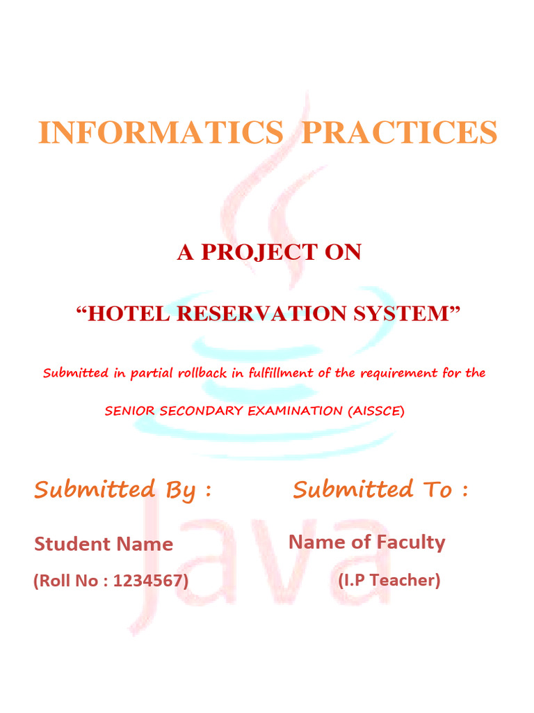 Project Hotel | PDF | Class (Computer Programming) | Method (Computer Programming)