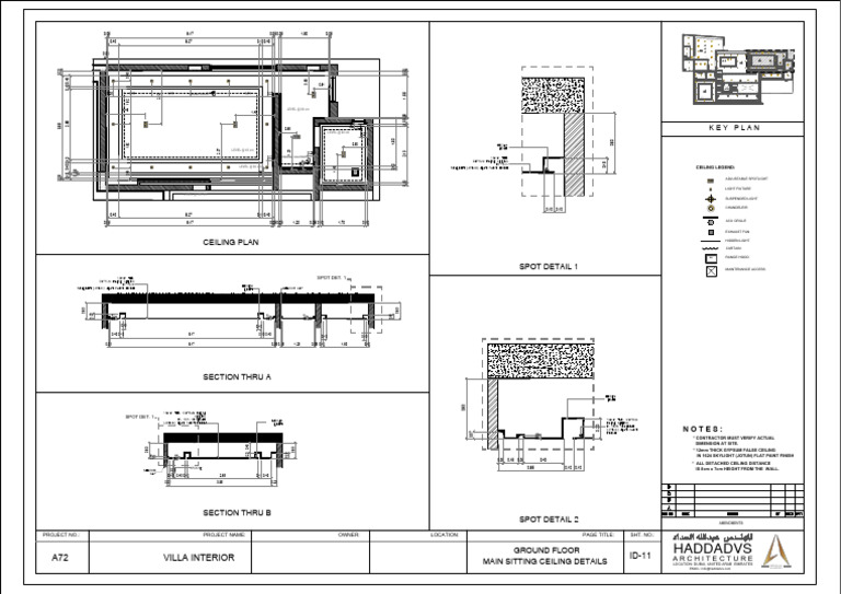 Pages From A72 - INTERIOR DRAWINGS, SPECS & OUTLET LAYOUT | PDF ...