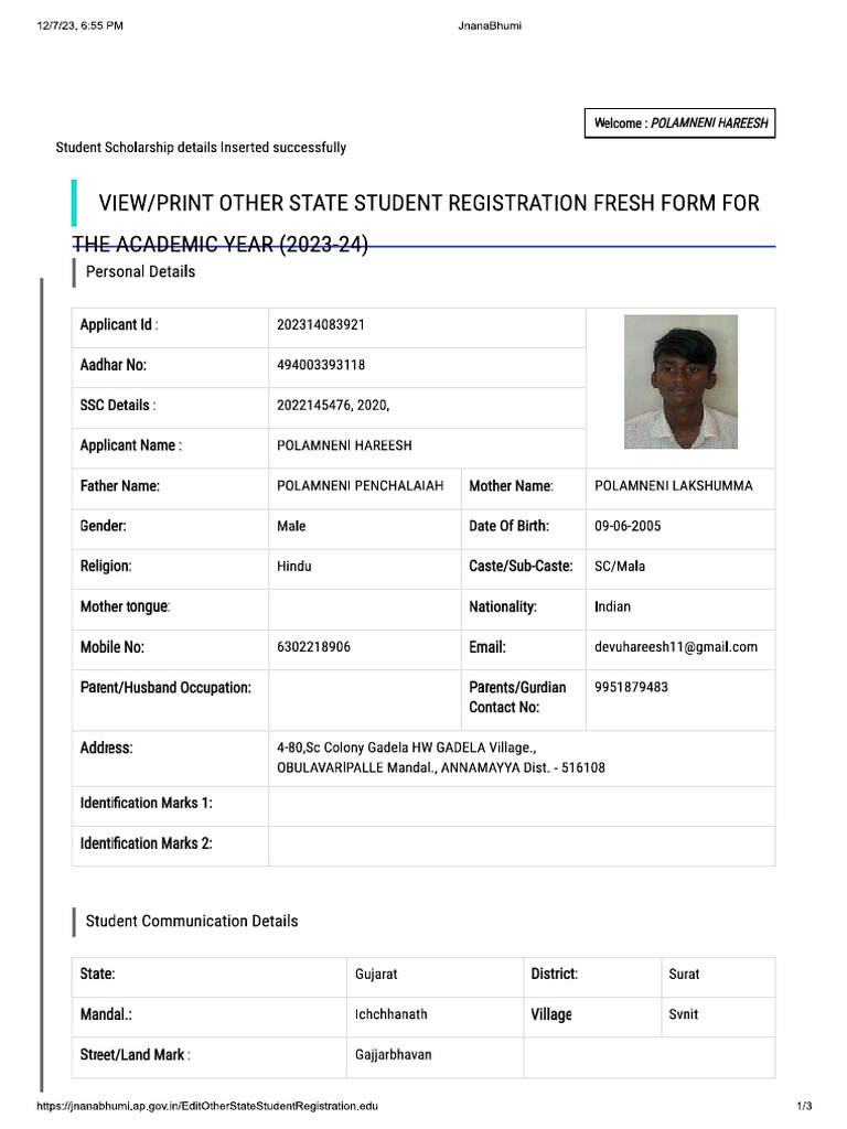 JVD Hod Signed Document | PDF