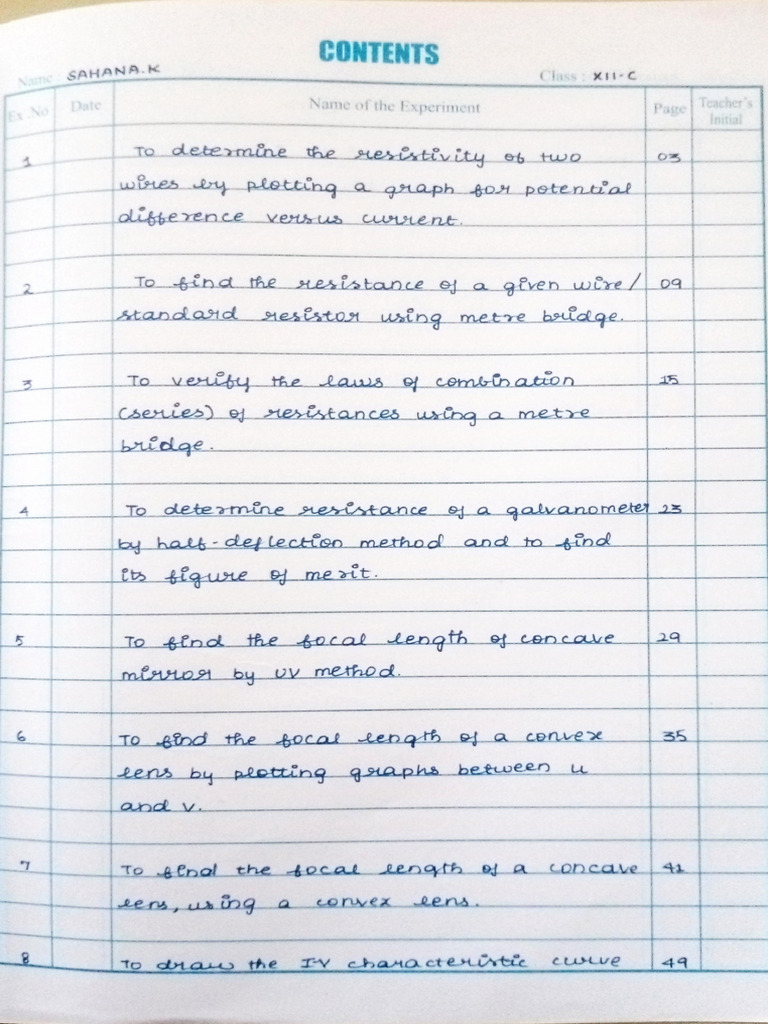 pPHYSICS RECORD INDEX, VALUES | PDF