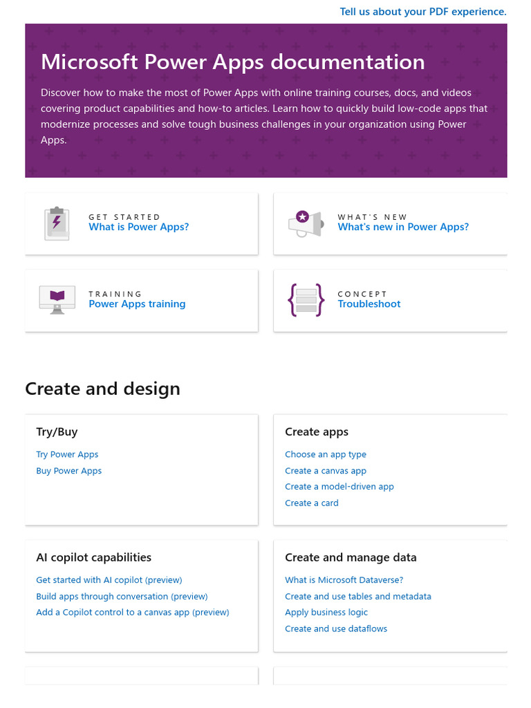 MS Power Apps PDF | PDF | Mobile App | Application Software