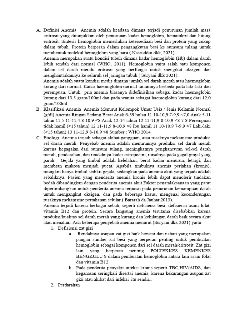 LP Anemia Venti | PDF | Kesehatan Holistik