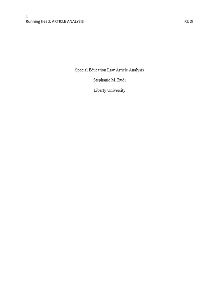 Special Education Law Insights for Educators | PDF | Special Education ...