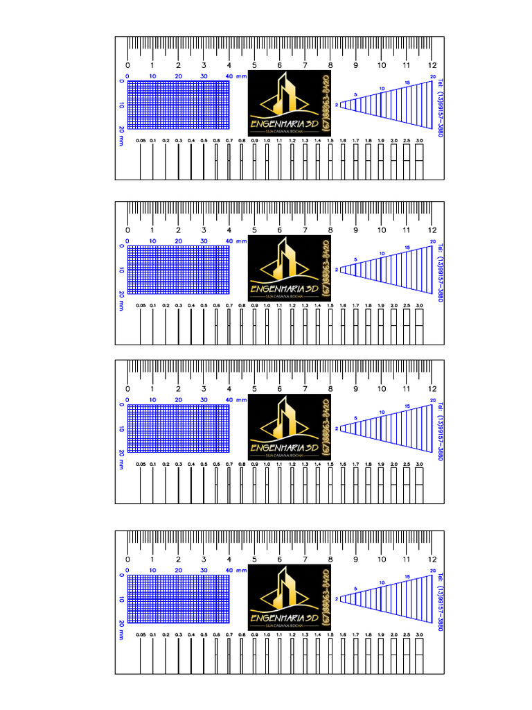 Fissurometro Engenharia 3D | PDF