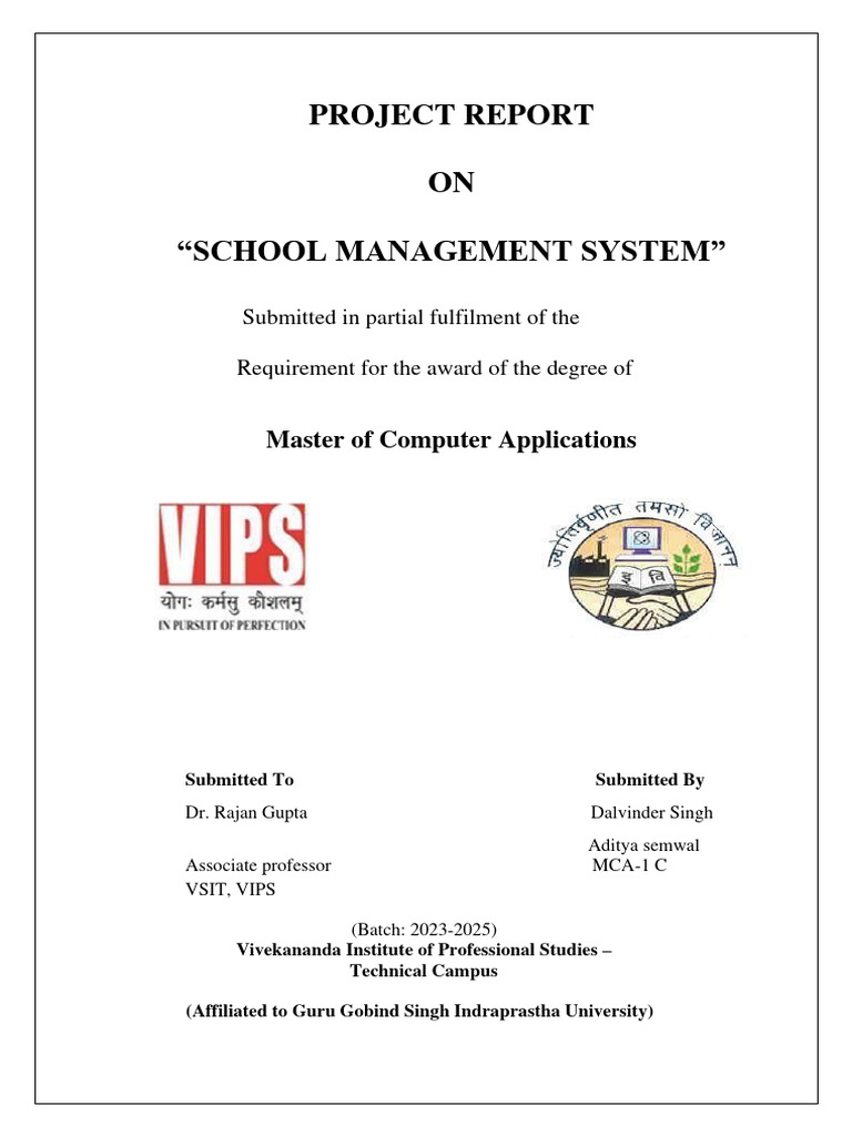 Minor Project Report | PDF