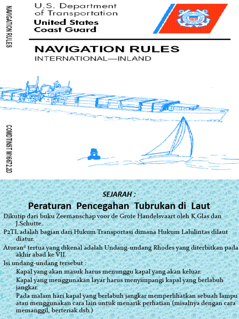 Aturan P2TL dalam Pelayaran Laut | PDF