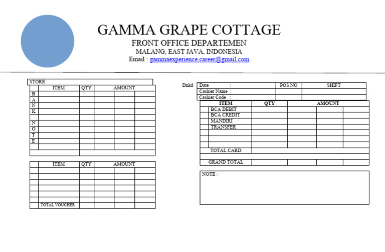 SALES CALCULATION SLIP | PDF