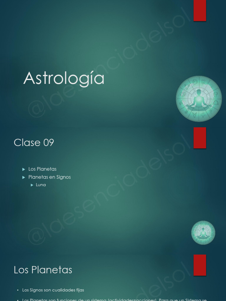 Material Clase 09 | PDF | Planetas En Astrologia | Las emociones