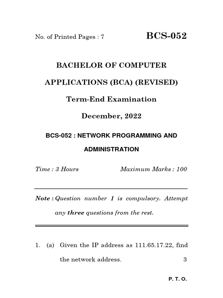 DEC22 | PDF | Network Socket | Transmission Control Protocol