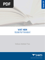 VAT 264: Second-Hand Goods Declaration | PDF | Value Added Tax | Taxes