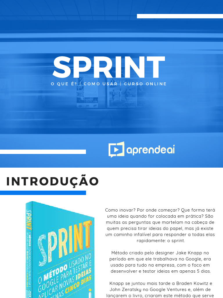 Guia Prático do Método Sprint | PDF | Carreira e Crescimento