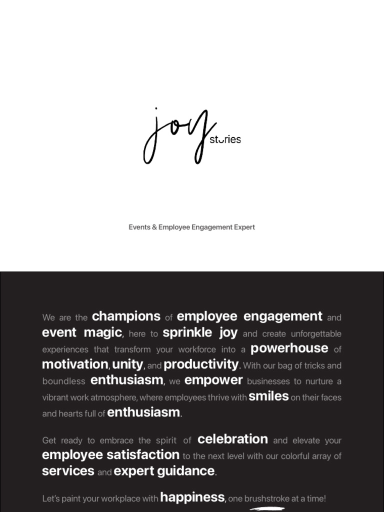 Joy Stories_deck | PDF