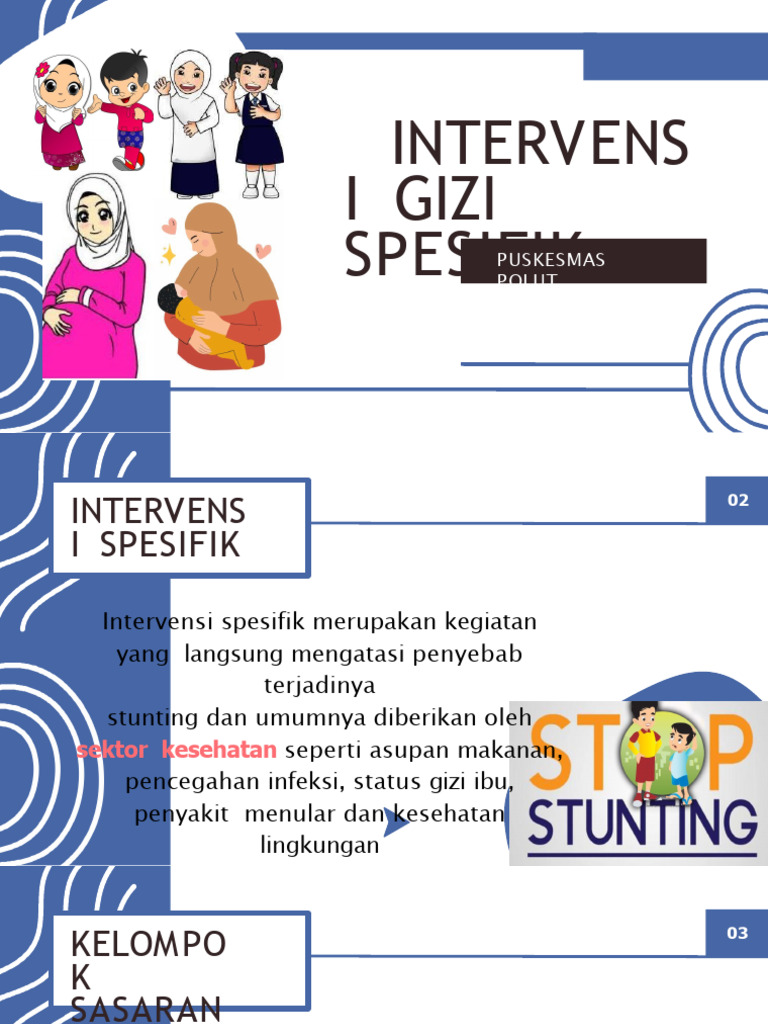 Intervensi Gizi Spesifik-1 | PDF