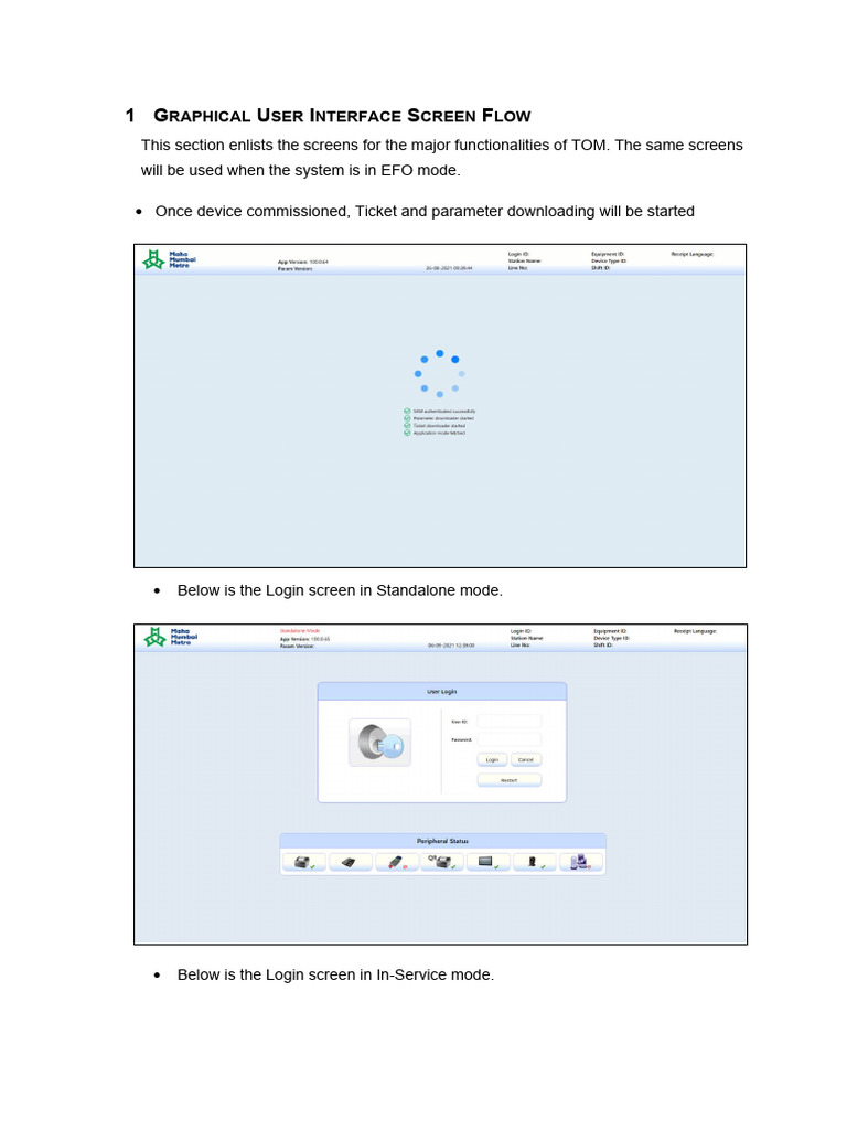 TOM User Interface Guide | PDF