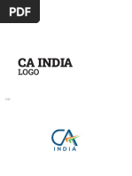 New CA India Logo Guidelines | PDF | Logos | Brand