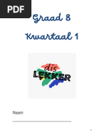 Grade 5 Afrikaans FAL Term 3 Assessment (BW) | PDF