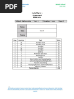 2023 Key Stage 2 Mathematics Paper 2 Reasoning-1 | PDF | Copyright | Area