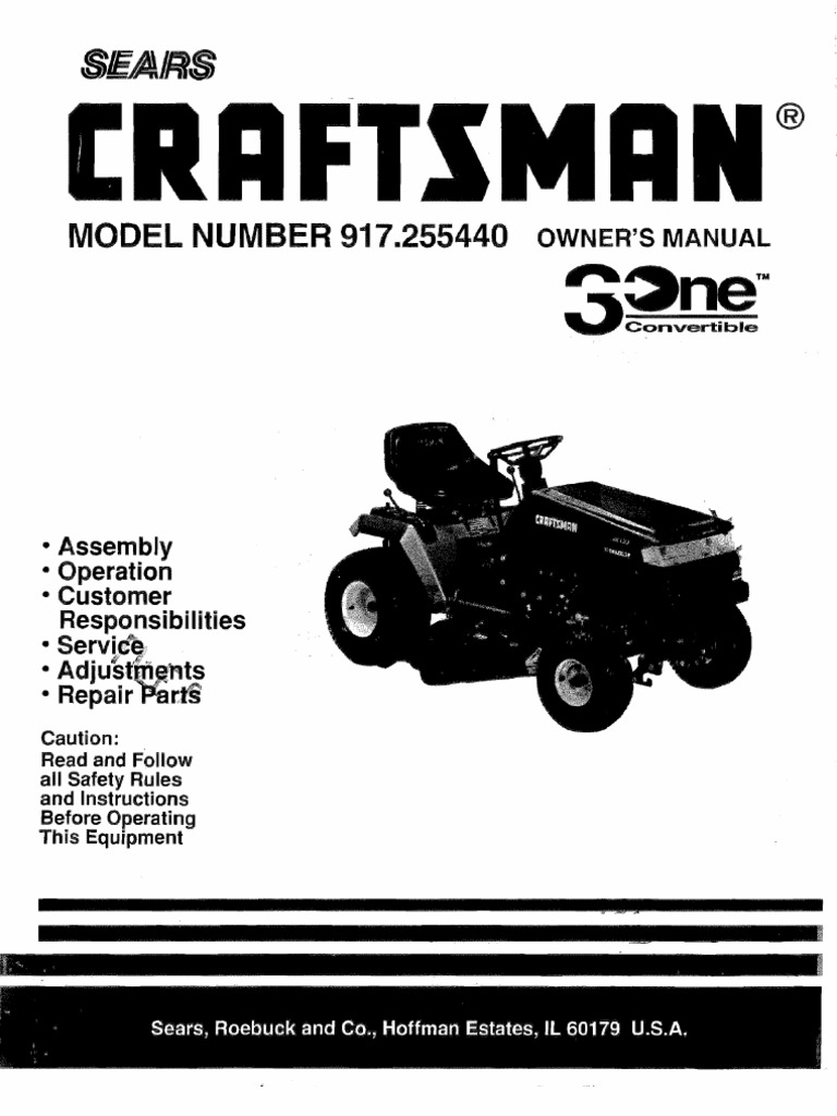 Craftsman Lt4000 | PDF | Tractor | Clutch