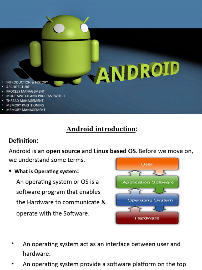 Android PPT (1) . | Download Free PDF | Scheduling (Computing) | Android (Operating System)