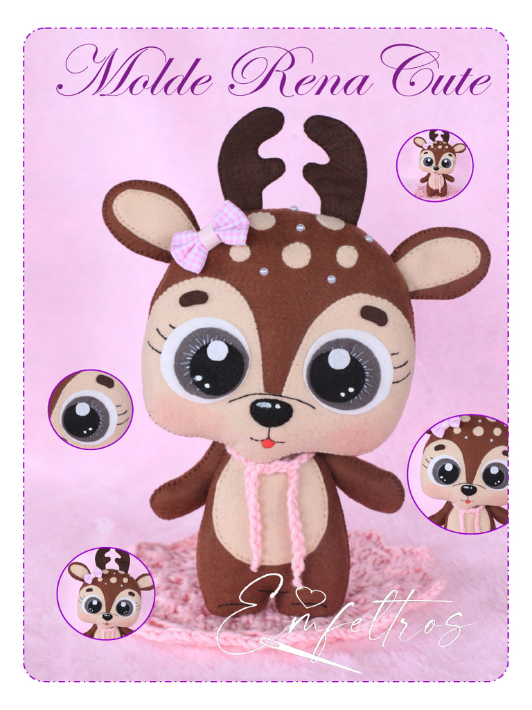 Rena Cute-Emfeltros Por Élide Martins | PDF