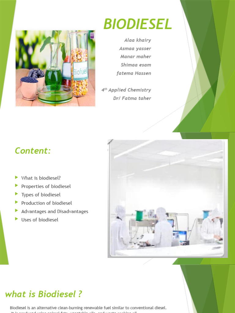 Biodiesel | PDF
