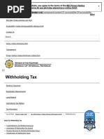 Non-VAT Withholding Tax Computation | PDF