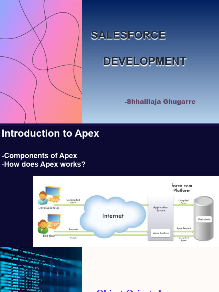 SF Development | PDF | Method (Computer Programming) | Class (Computer Programming)