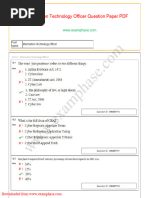Secretary Exam: MS Word & Excel Skills | PDF | Spreadsheet | Microsoft ...
