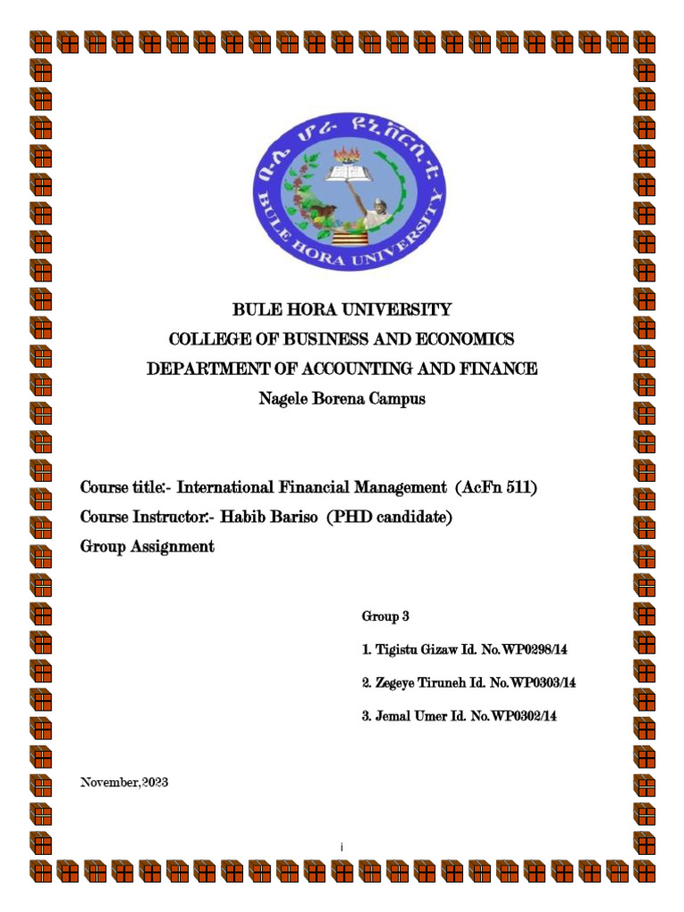 Group Assignment | PDF