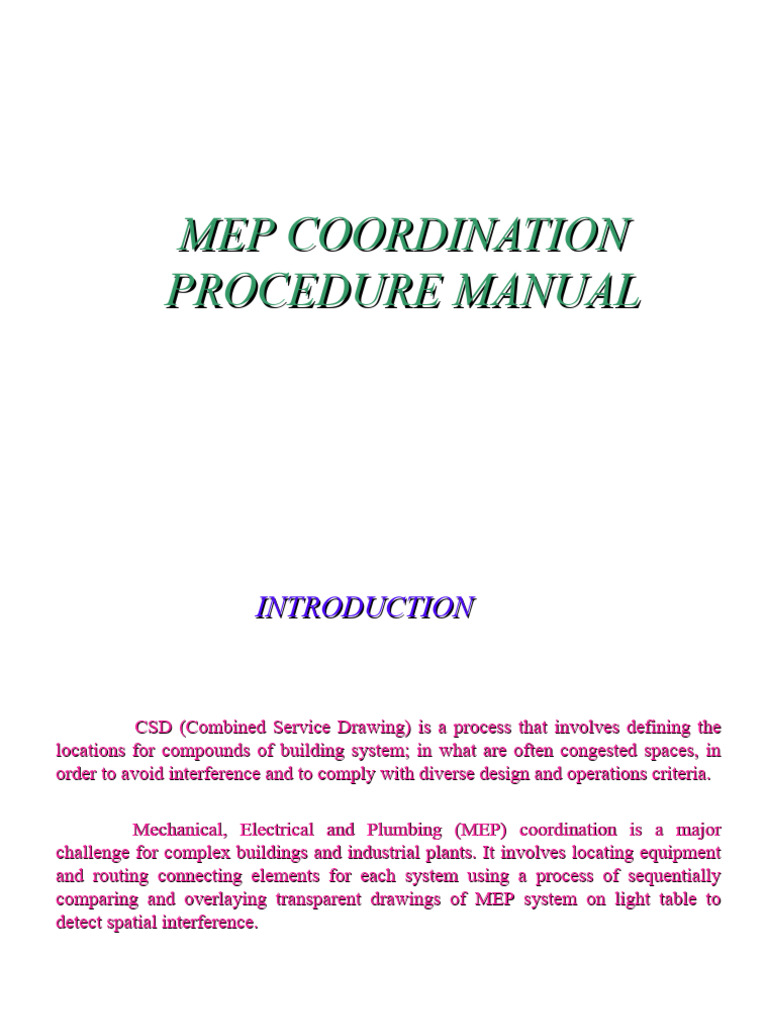 CSD Procedure | PDF | Fire Sprinkler System | Plumbing