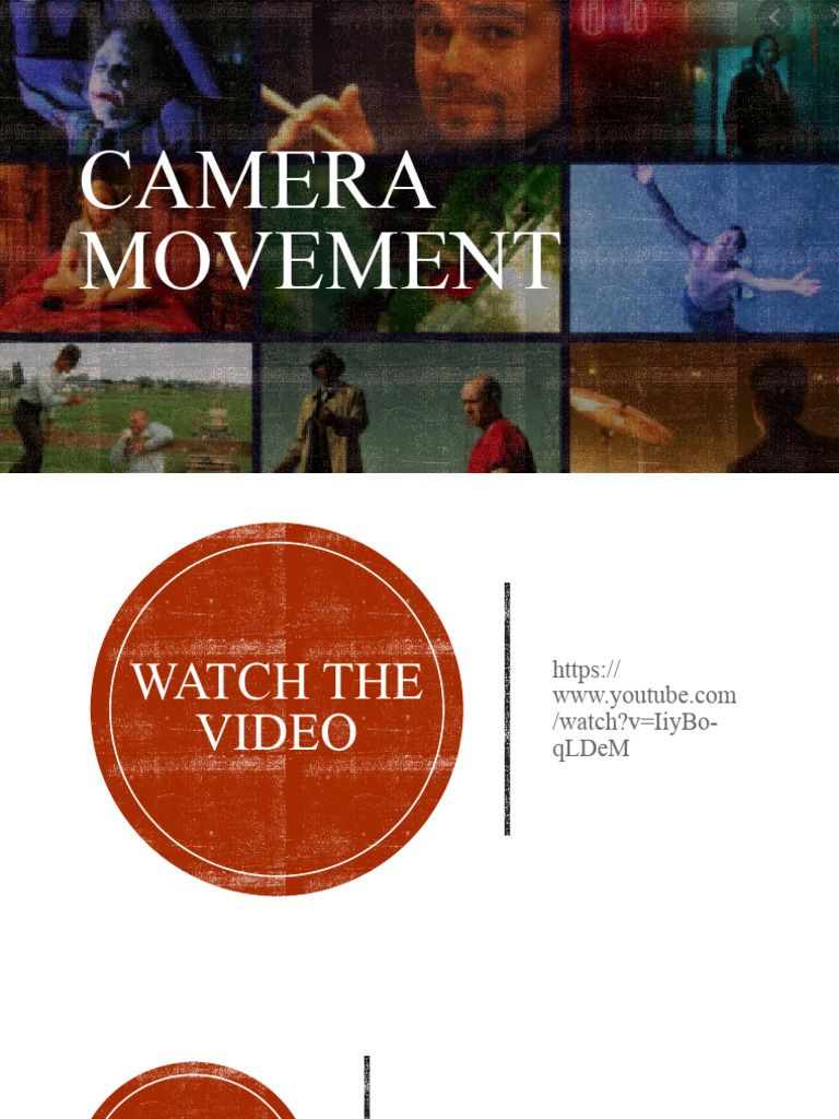 camera movement | PDF | Zoom Lens | Camera